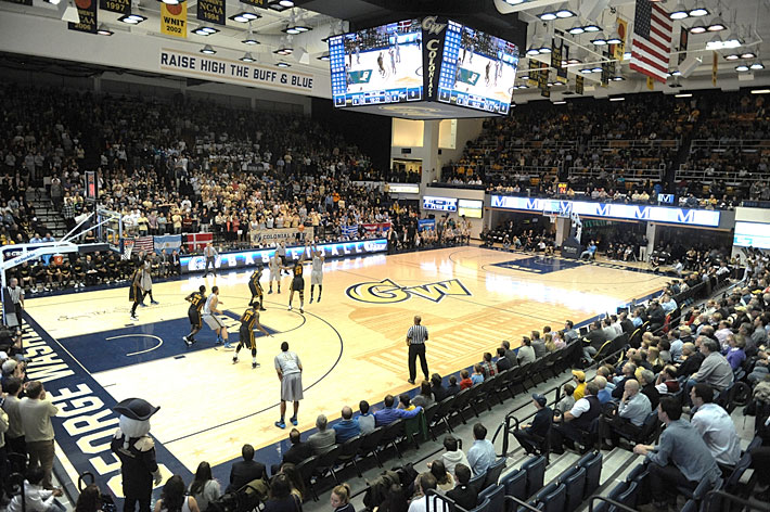 The Charles E. Smith Center: Where Visiting Teams Lose | GW Today | The ...