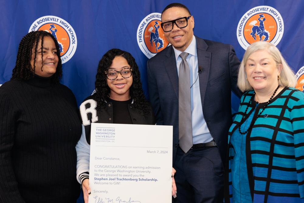 GW Awards 10 D.C. High School Seniors Stephen Joel Trachtenberg Scholarships | GW Today | The ...