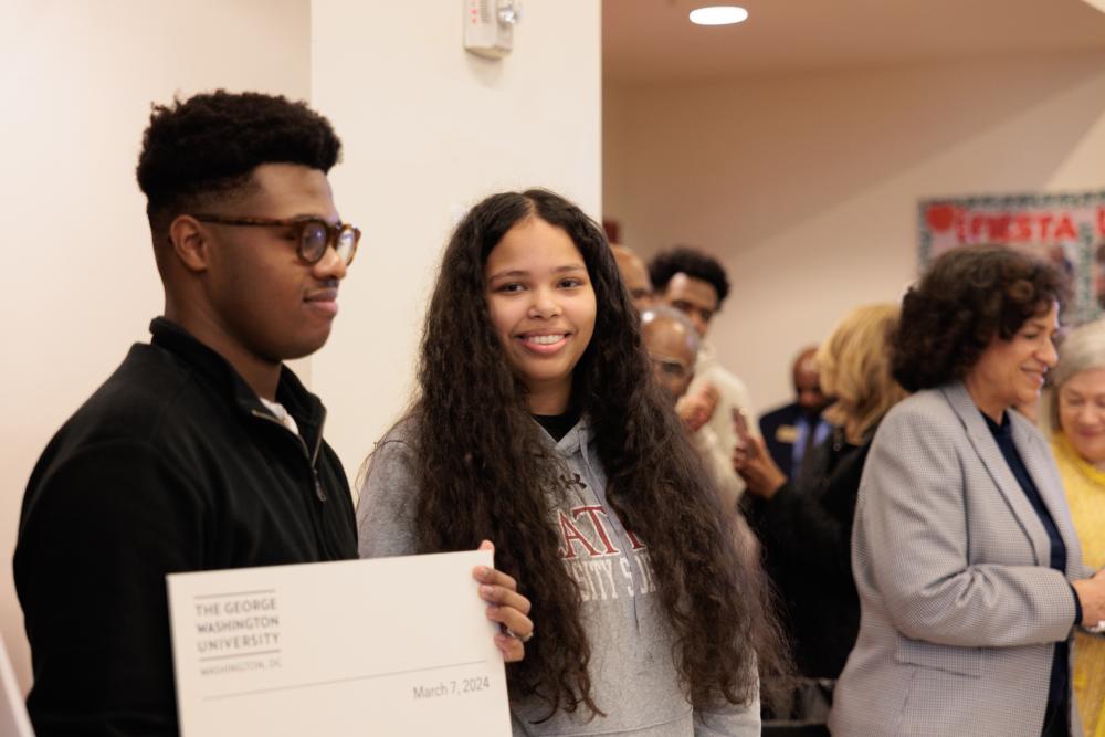 GW Awards 10 D.C. High School Seniors Stephen Joel Trachtenberg Scholarships | GW Today | The ...