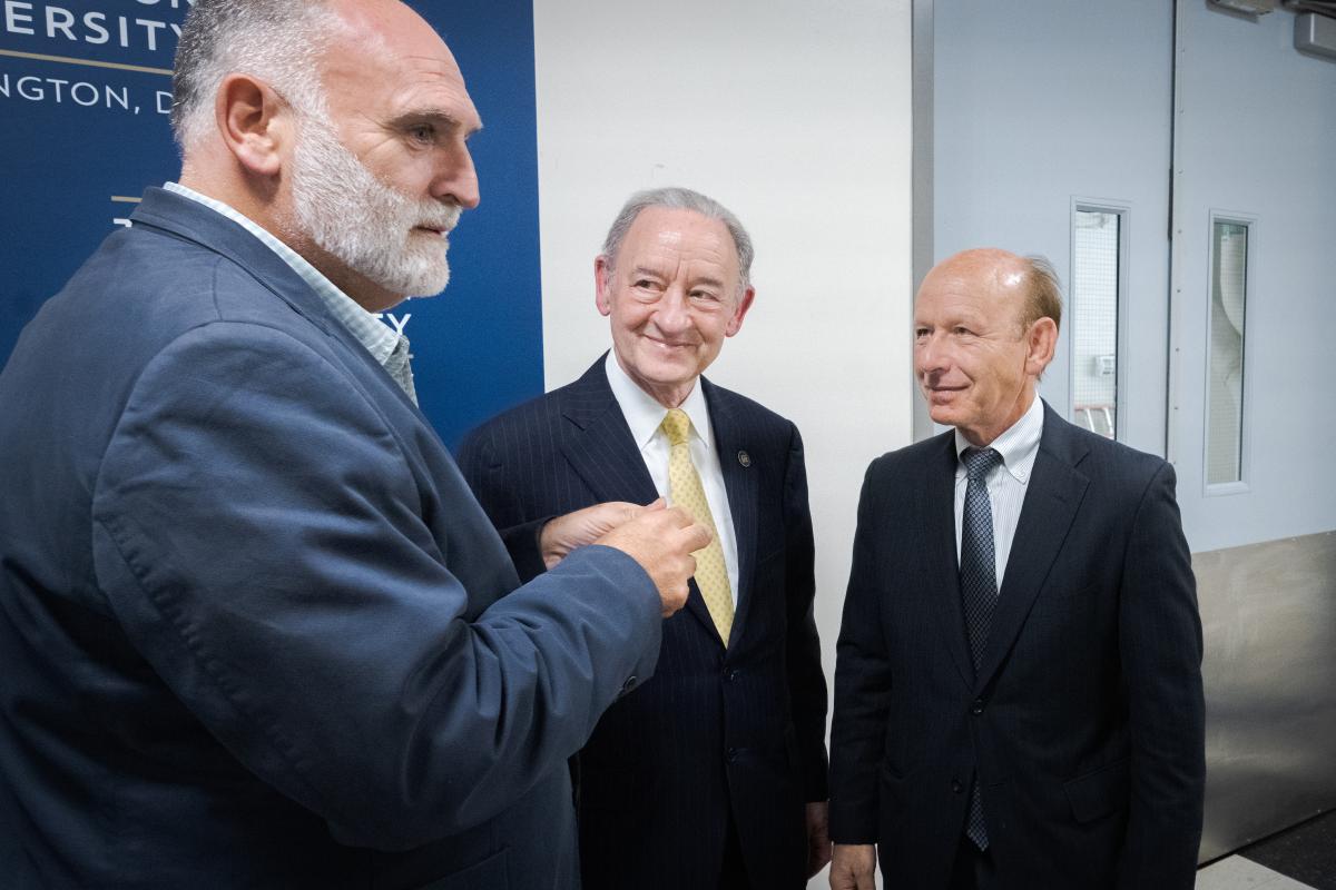 GW and José Andrés Celebrate Launch of Transformative Global Food ...