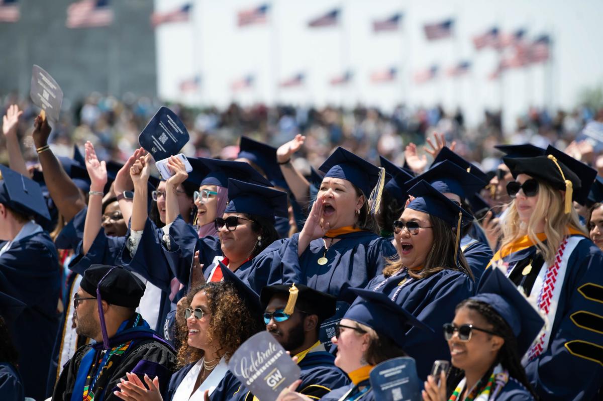Commencement on the National Mall in Photos | GW Today | The George ...