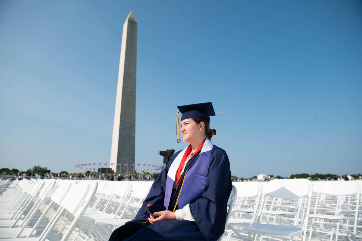 Commencement on the National Mall in Photos | GW Today | The George ...